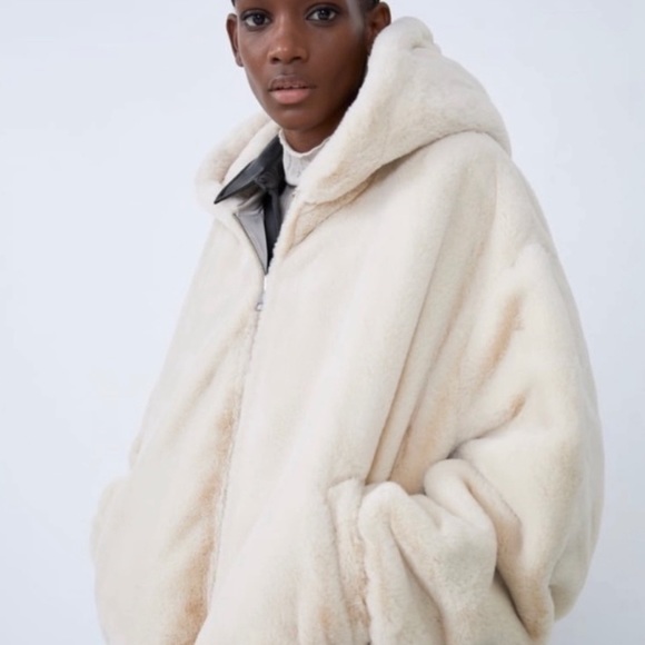 Zara | Jackets & Coats | Zara Reversible Fuzzysuede Jacket | Poshmark